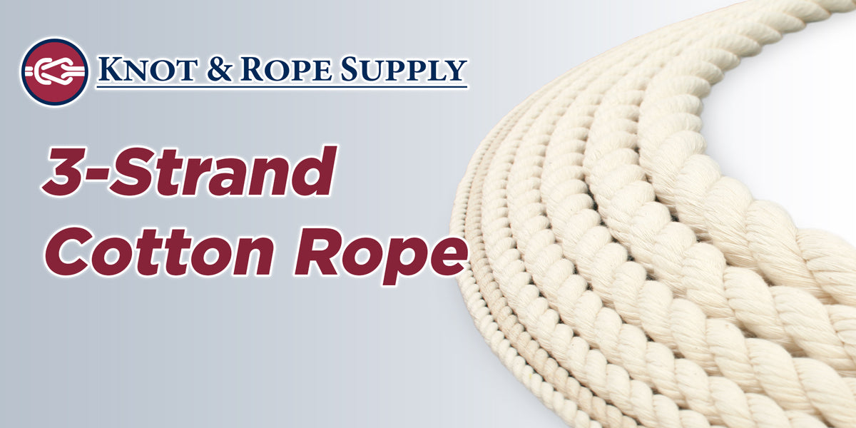3-Strand Cotton Rope — Knot & Rope Supply
