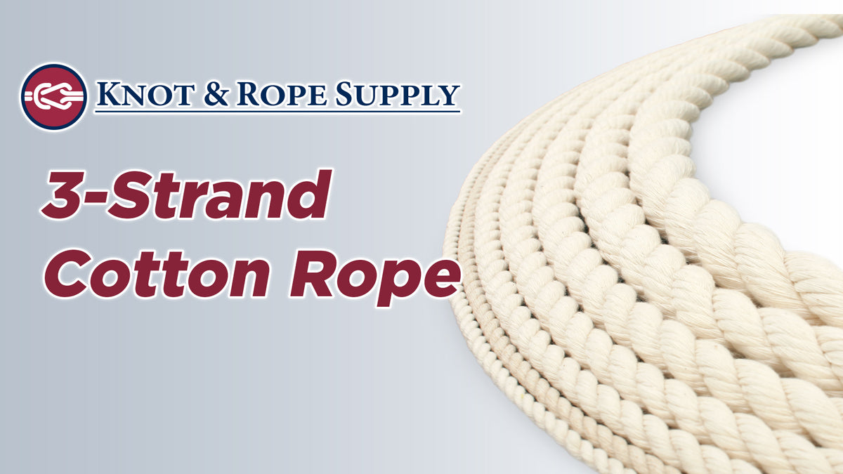 3-Strand Cotton Rope — Knot & Rope Supply
