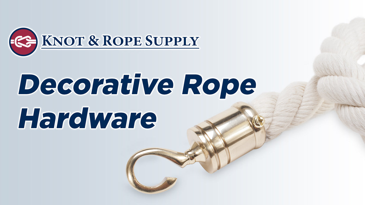 Rope Brackets for Handrails — Knot & Rope Supply
