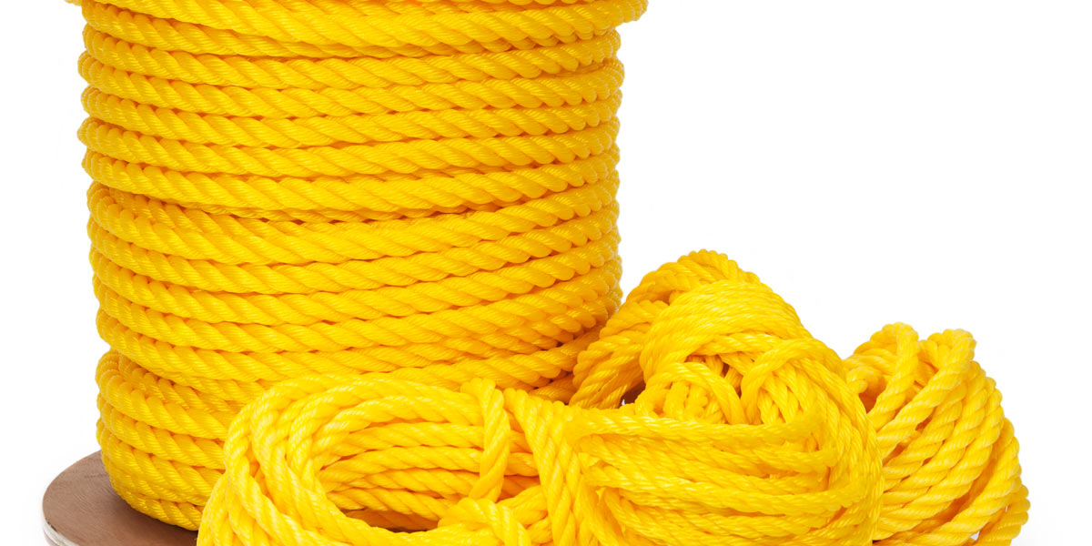 Yellow Polypropylene Rope — Knot & Rope Supply