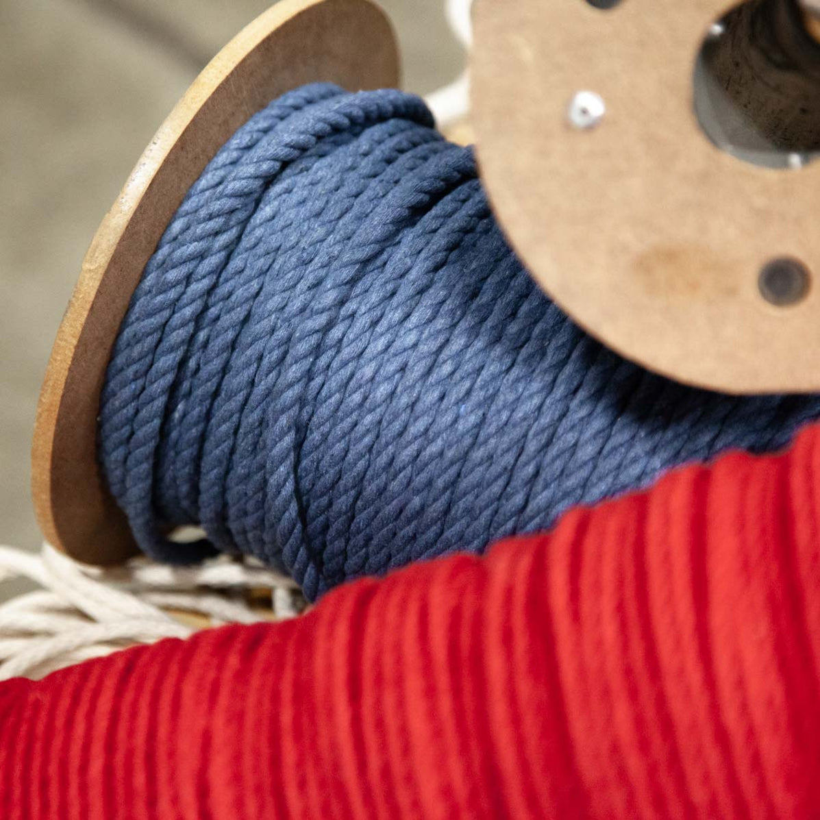 3/16" 3 Strand Cotton — Knot & Rope Supply