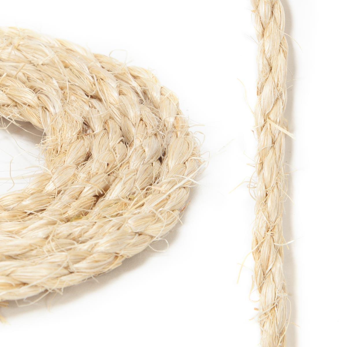 1/4" Twisted Sisal Rope — Knot & Rope Supply