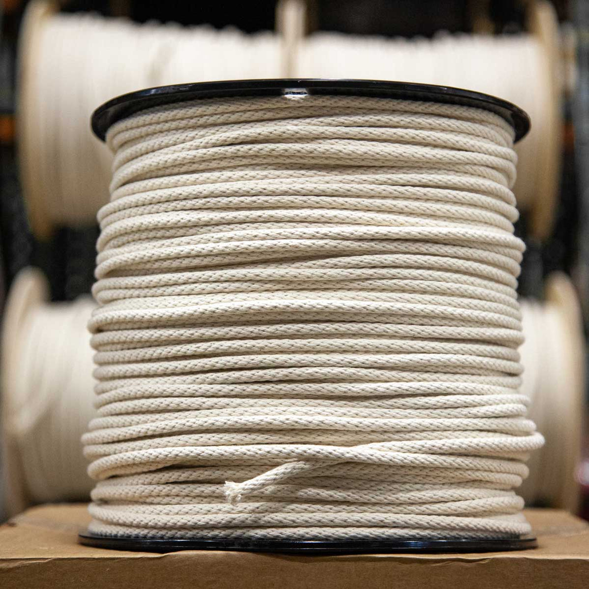 1/4" Solid Braid Cotton — Knot & Rope Supply