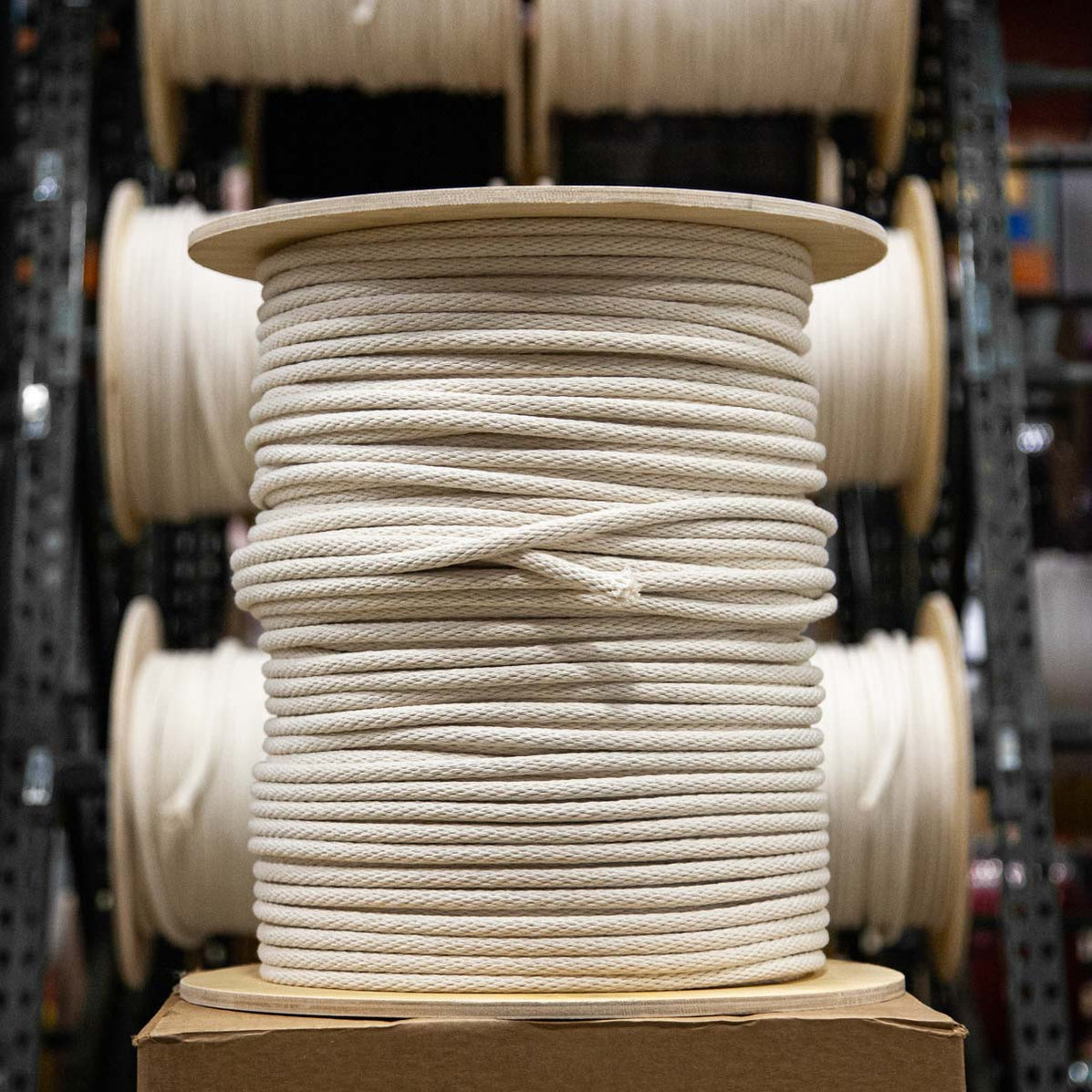 3/8 Cotton Solid Braid — Knot & Rope Supply