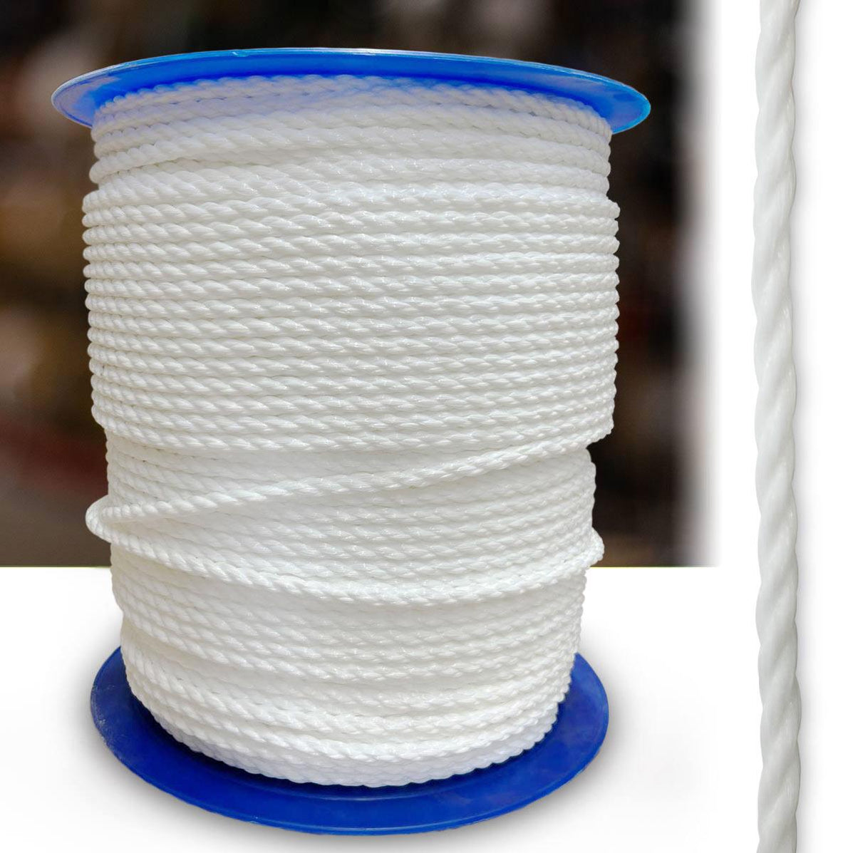 3-Strand Polypropylene - White — Knot & Rope Supply