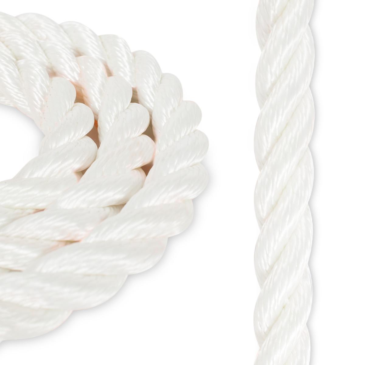 1/2" Safety Blue - 3-Strand — Knot & Rope Supply