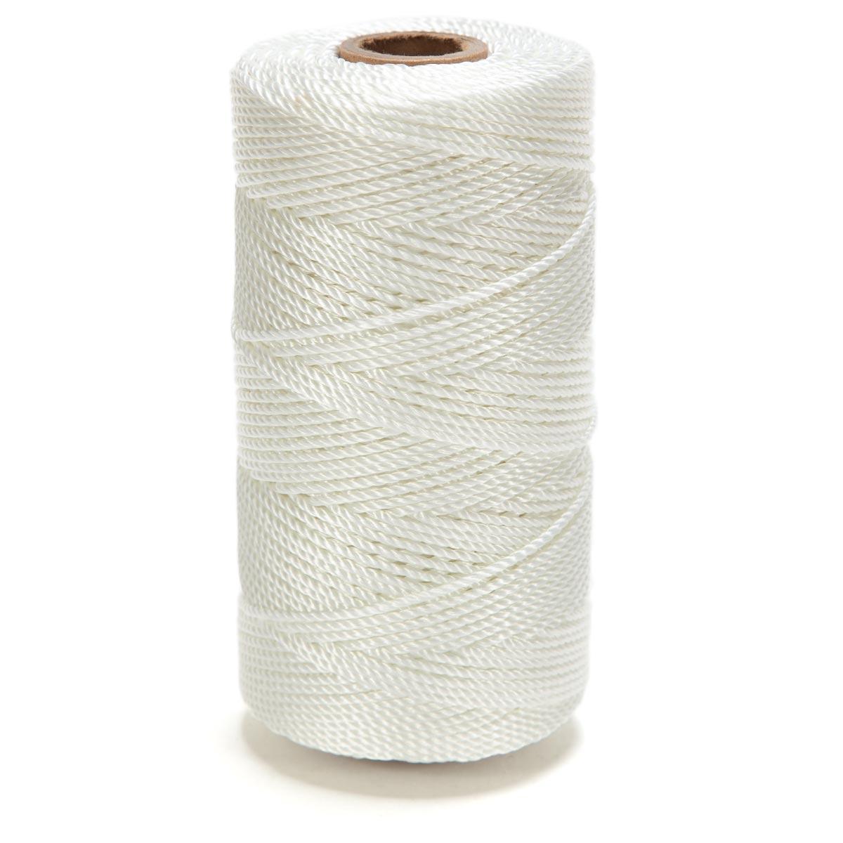 #36 Twisted Nylon Seine Twine - 500' White — Knot & Rope Supply