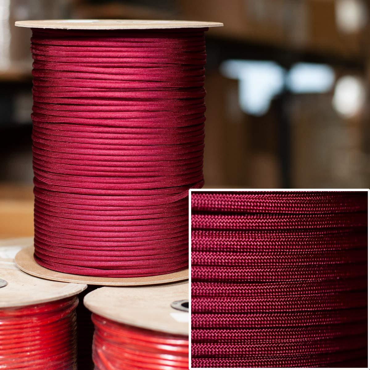 550 Paracord in Burgundy — Knot & Rope Supply