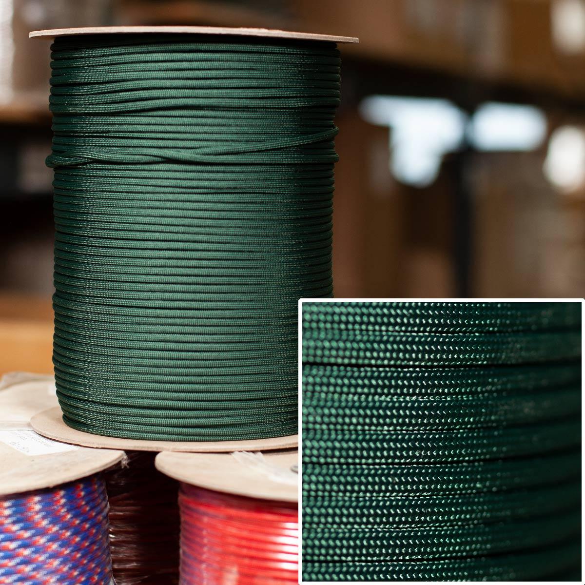 550 Paracord in Dark/Forest Green — Knot & Rope Supply