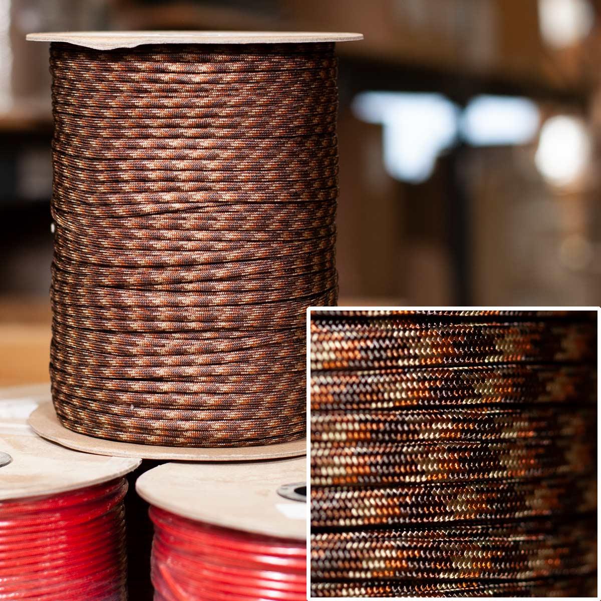 550 Paracord in Fall Camo - 1000' Spool — Knot & Rope Supply